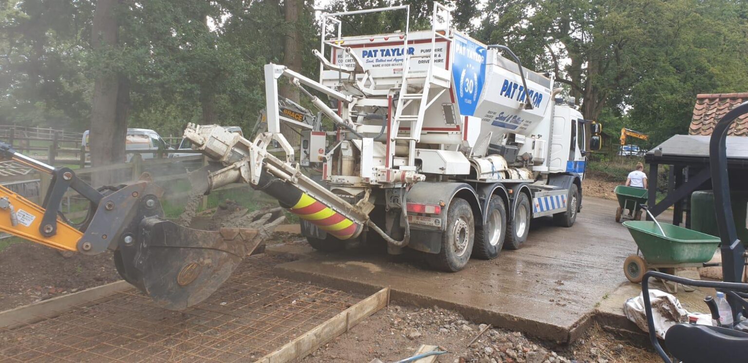 Ready Mix Concrete in Hertford & Bishops Stortford | Pat Taylor Garden ...